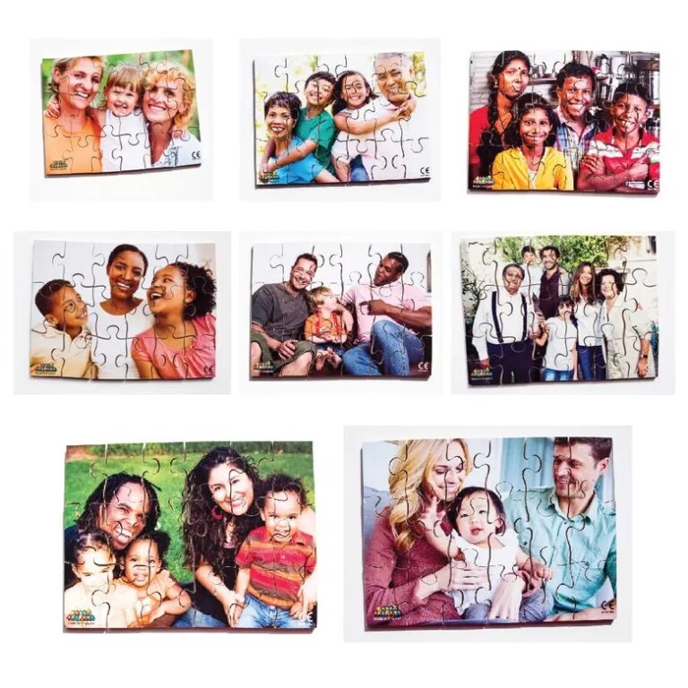 Modern Families Set of 8 Wooden Puzzles – inky umbrella